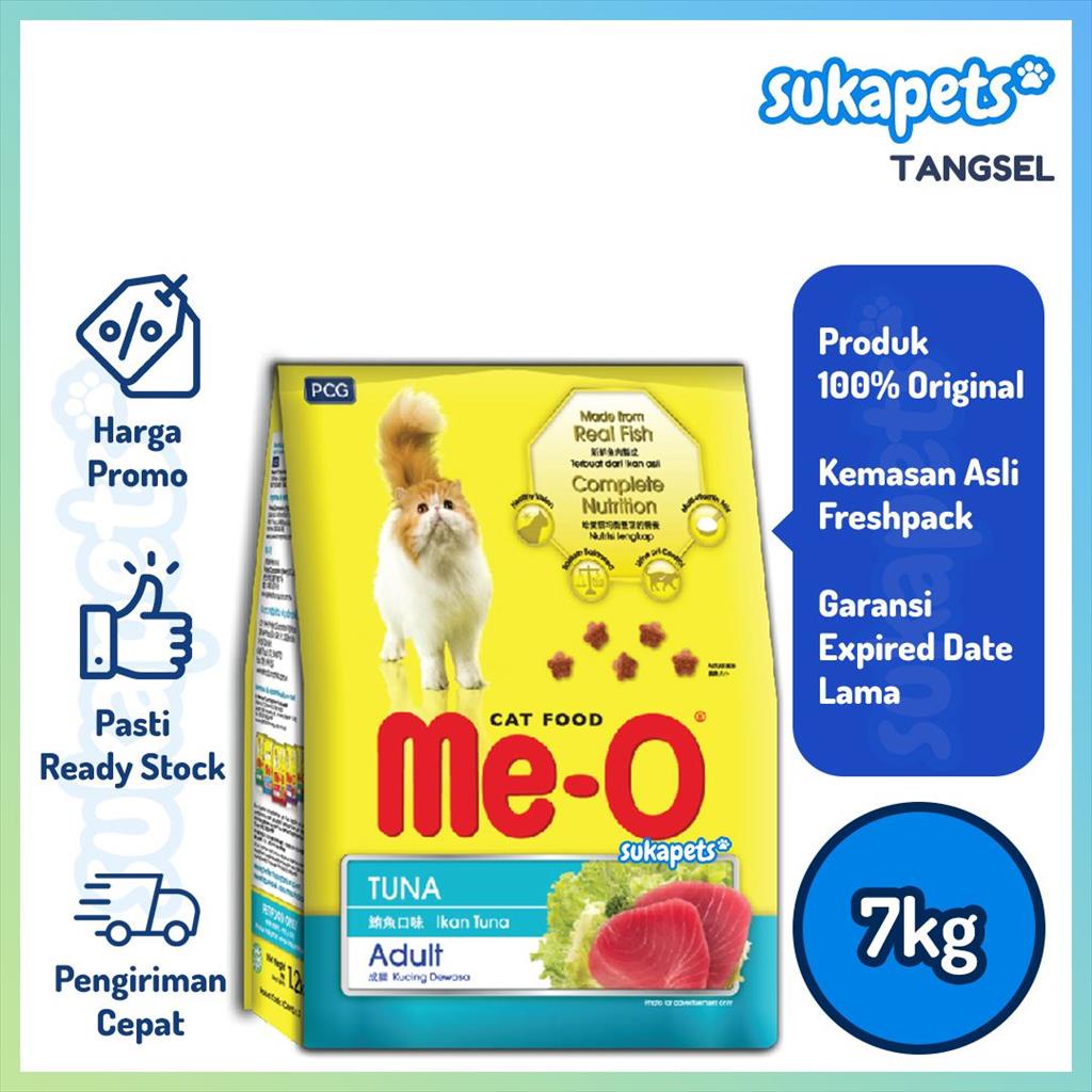 Jual Meo Dry Food Tuna Makanan Kucing Kering 7kg | Shopee Indonesia