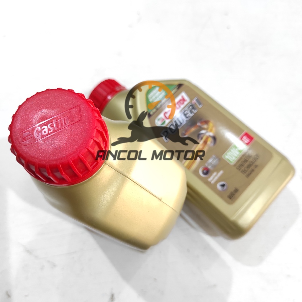 Jual Oli Castrol Power 1 Mesin Motor Bebek 4T Synthetic Oil 10w40 800 ...