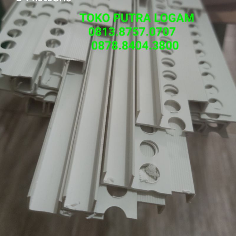 Jual Tali air keramik Tile skirting 10mm PVC perdus 100 btg | Shopee ...