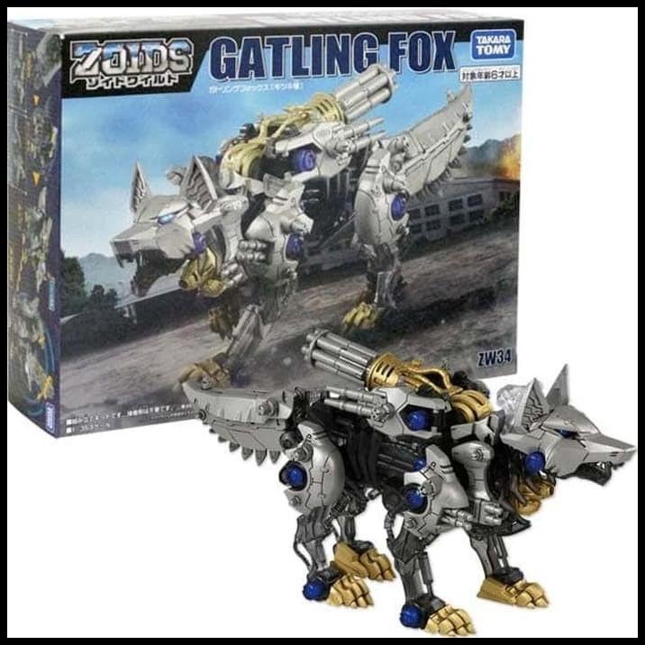 Jual Zoids Zw34 Gatting Fox Takara Tomy | Shopee Indonesia