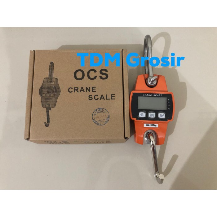 Jual td163 Timbangan Gantung Digital Crane Scale OCS L kapasitas 300kg | Shopee Indonesia