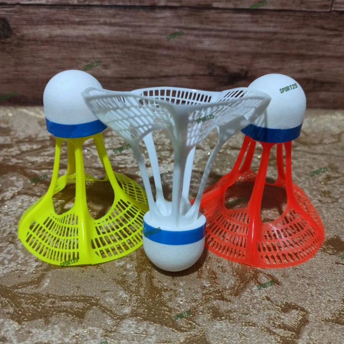 Jual Kock Shuttlecock Nylon Plastic Plastik Air Shuttlecock Nilon ...