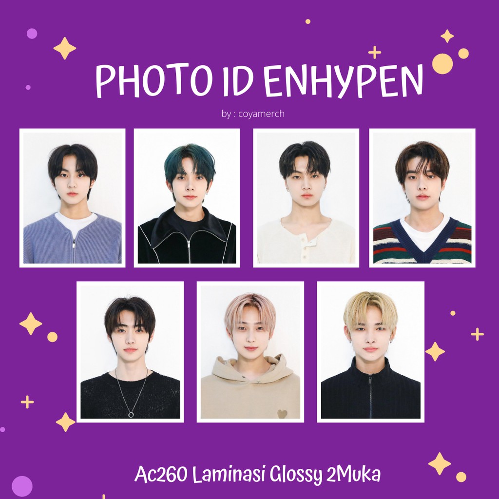 Jual ENHYPEN PHOTO ID | Shopee Indonesia