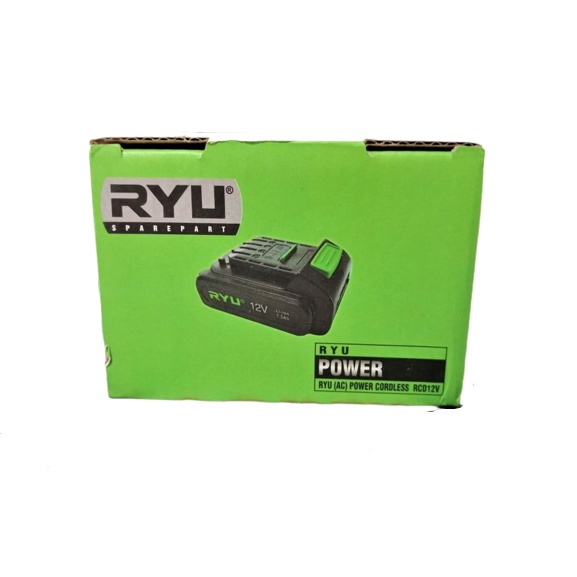 Jual BATERAI MESIN PERKAKAS RYU RCD12V ( BATERAINYA SAJA ) | Shopee ...
