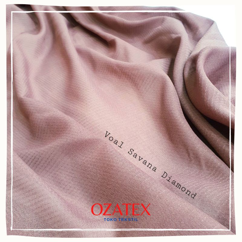 Jual MURAH!! Kain Voal Ultrafine Savana Diamond Ukuran Jilbab 125x125 ...