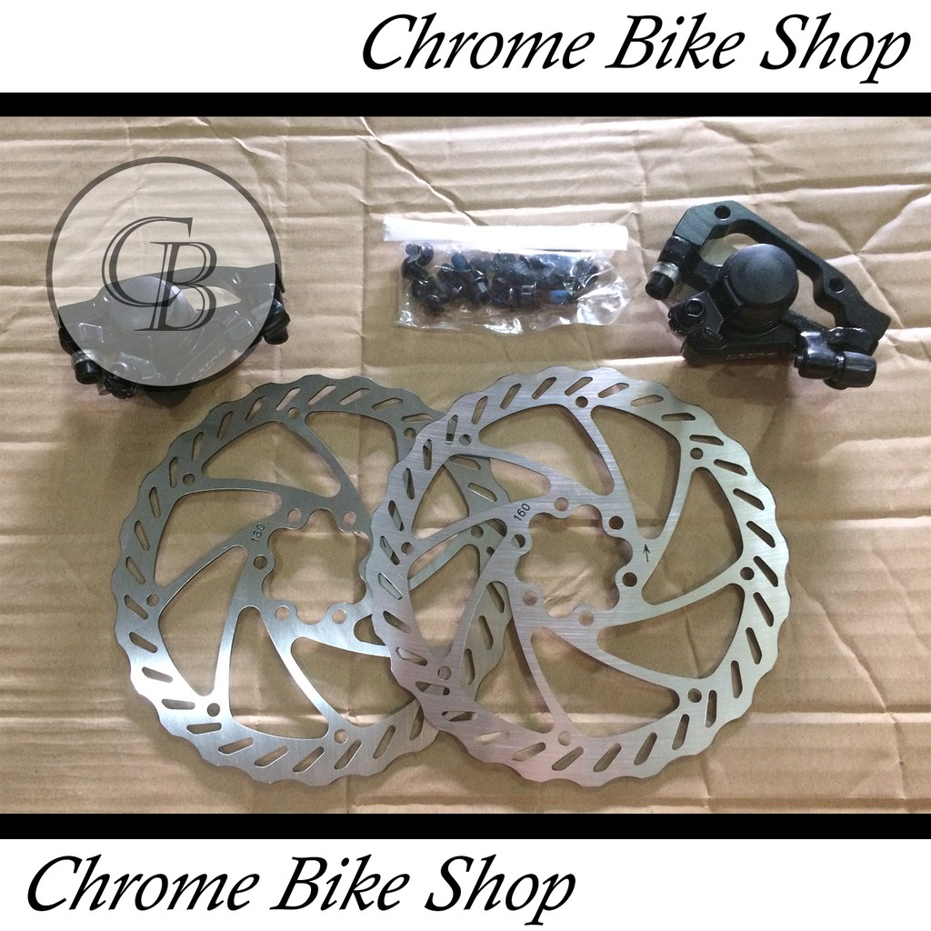 Jual [High Quality] Rem Cakram Disc Brake Mekanik Satu Set Sepeda Merk ...