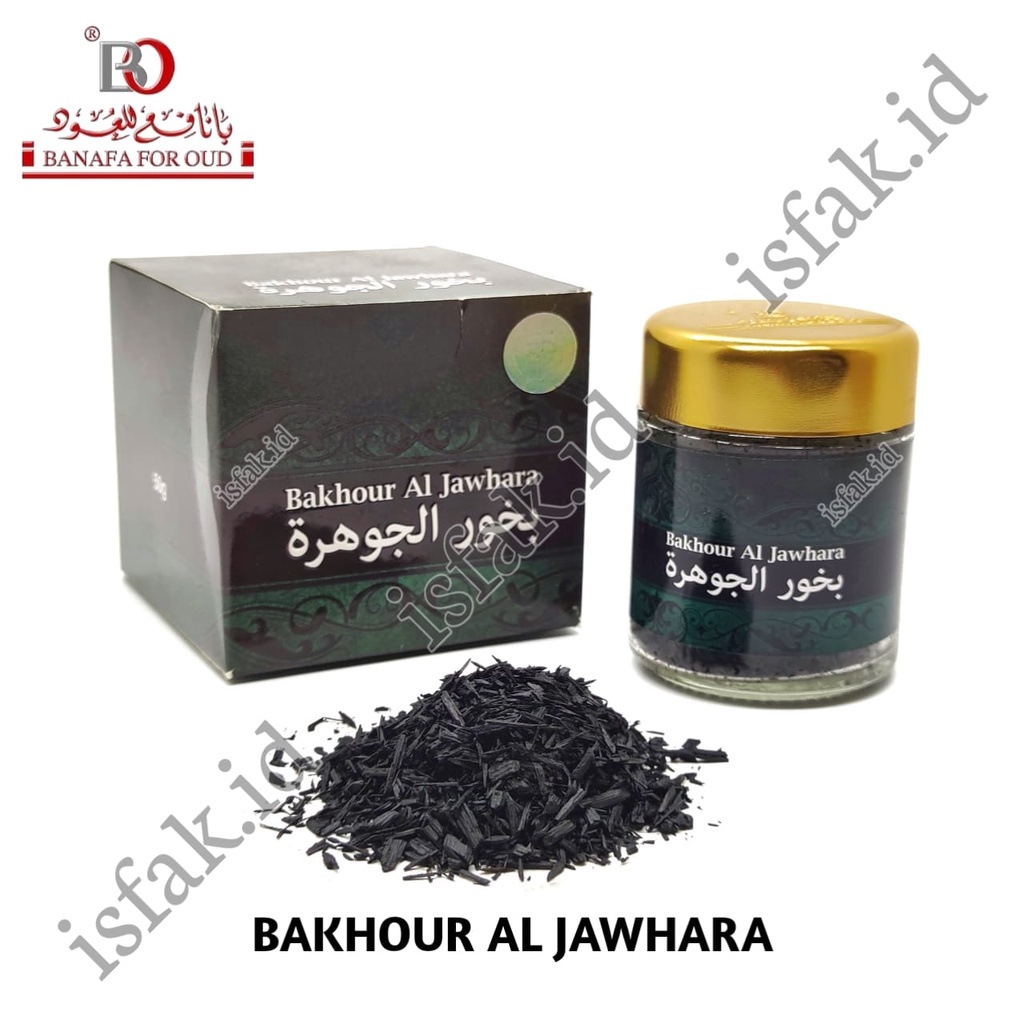 Jual Bukhur Bakhoor Buhur Arab Al Jawhara Banafa For Oud 50gr Bakhour ...