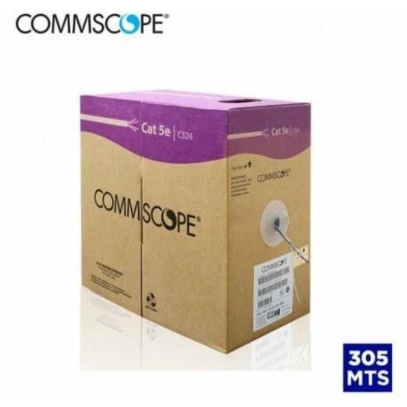 Jual ECER kabel LAN kabel data kabel Internet Amp commscope cat5e UTP ...