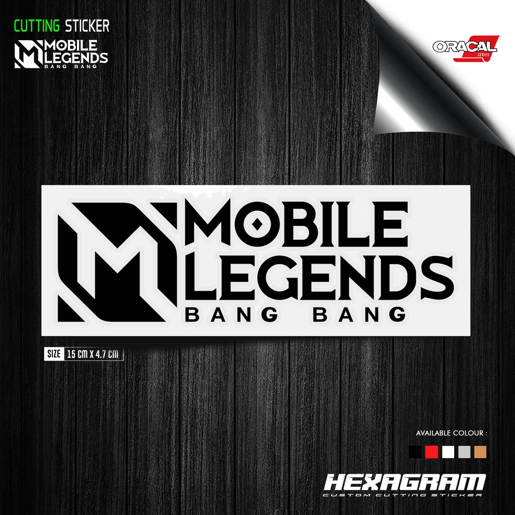 Jual Cutting Sticker Mobile Legends Bang Bang Logo | Stiker Cutting ...