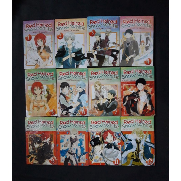 Jual Komik Red Haired Snow White (Akagami Shirayuki) 1-12 | Shopee ...