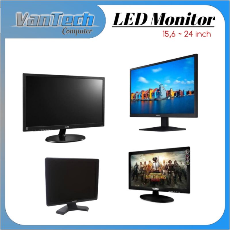Jual LED Monitor PC / Komputer 15,6 ~ 24 Inch | Shopee Indonesia