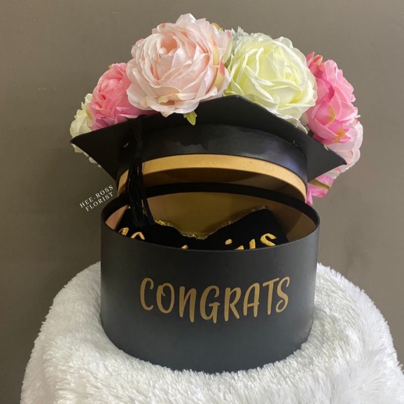 Jual Bloom Box Wisuda / Box Wisuda / Flower Box (B1) | Shopee Indonesia