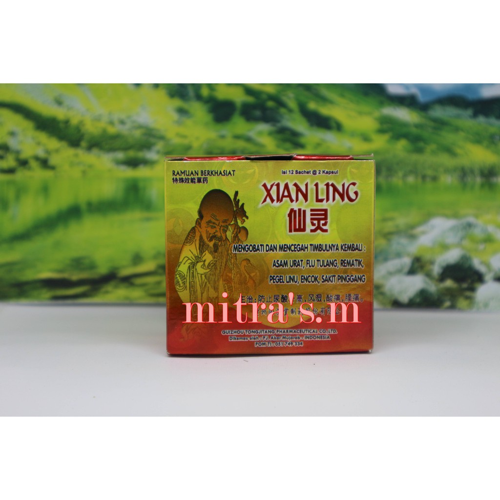 Jual Xian ling kapsul obat asam urat | Shopee Indonesia