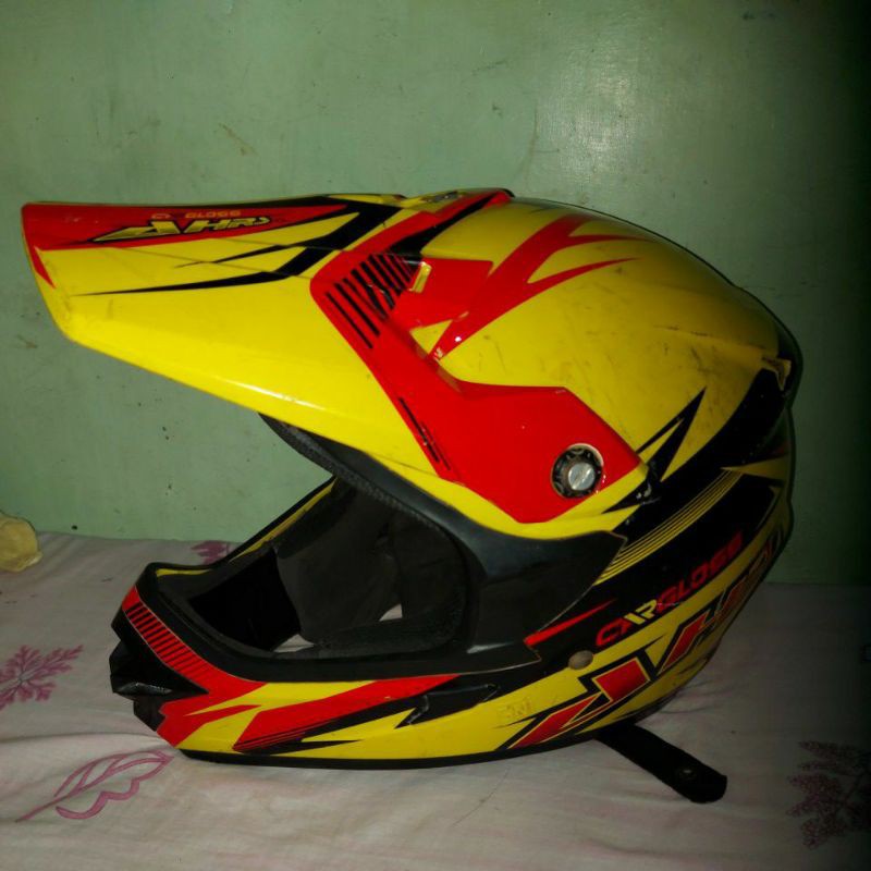 Jual Helm Cross merek AHRS | Shopee Indonesia
