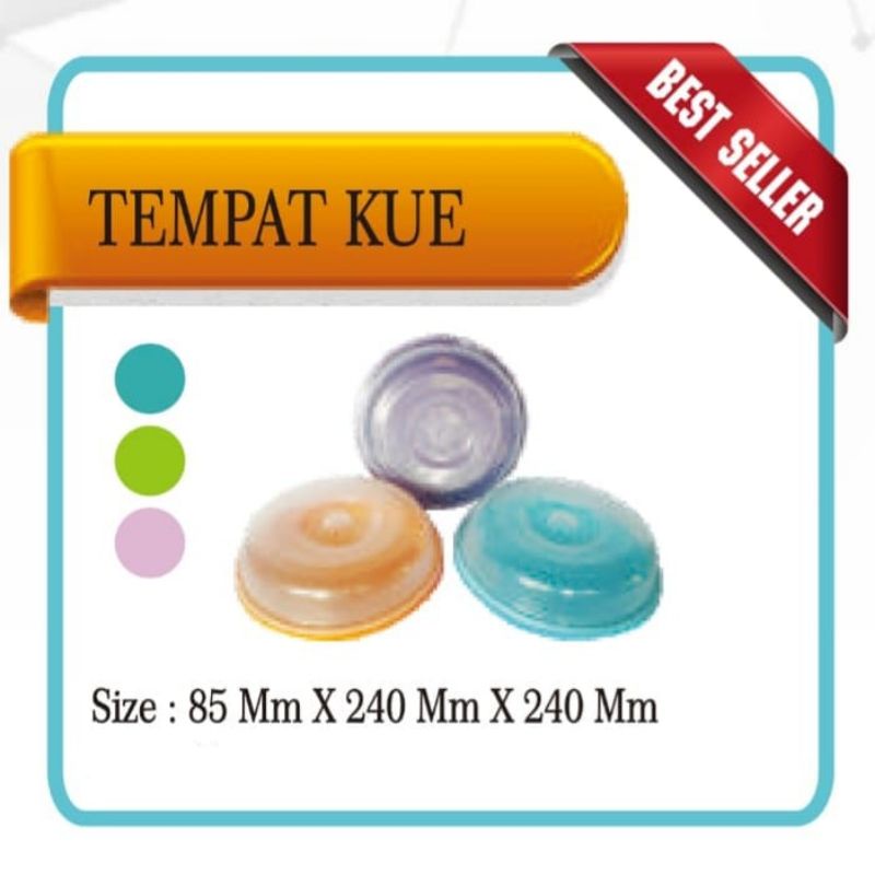 Jual Tempat Roti Kue Bolu Gorengan Jajanan Plastik Hajatan BULAT ...