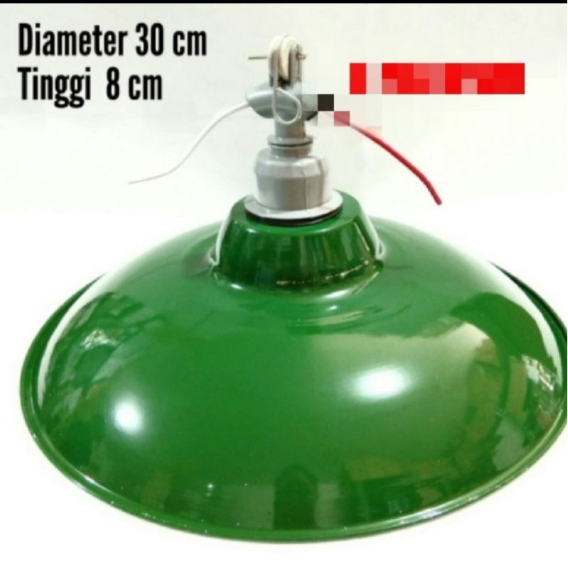 Jual KAP LAMPU JALAN ANTI AIR BESAR + FITTING SET GANTUNG BESAR TUTUP LAMPU OUTDOR SATU SET ...