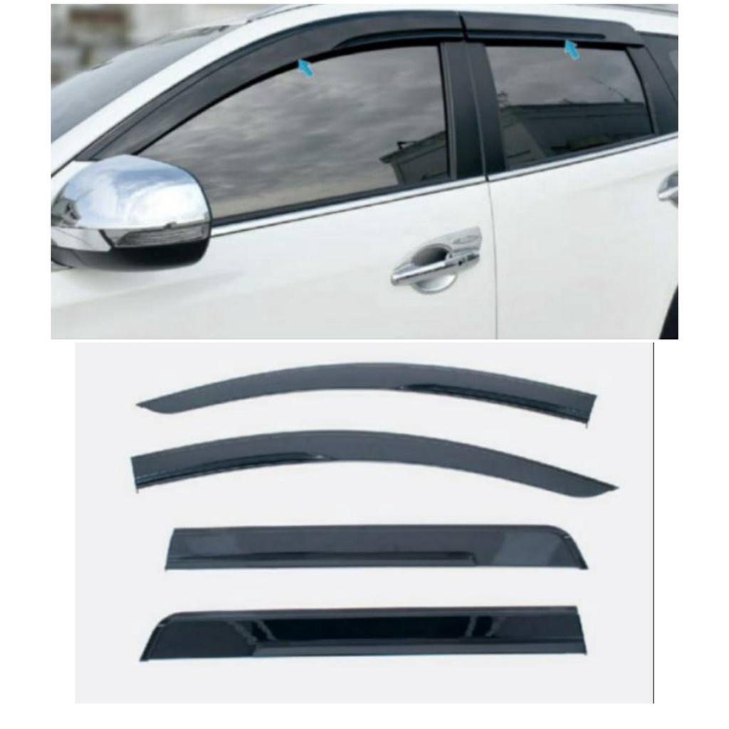 Jual Talang Air All New Pajero Sport 2016 2018 2022 2023 2024 2025 Up Injection Hitam | Shopee ...