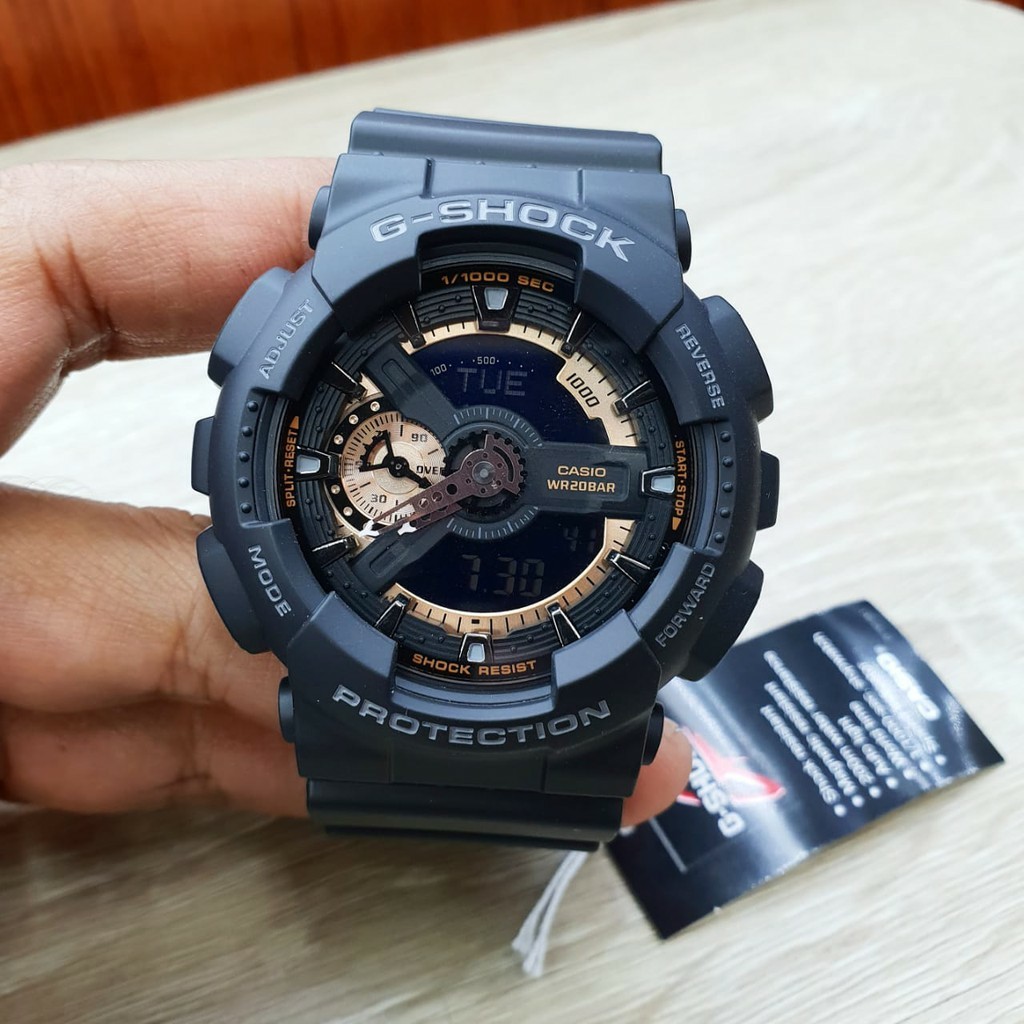 Jual Casio G-shock ga 100 rg jam tangan pria original strap rubber ...