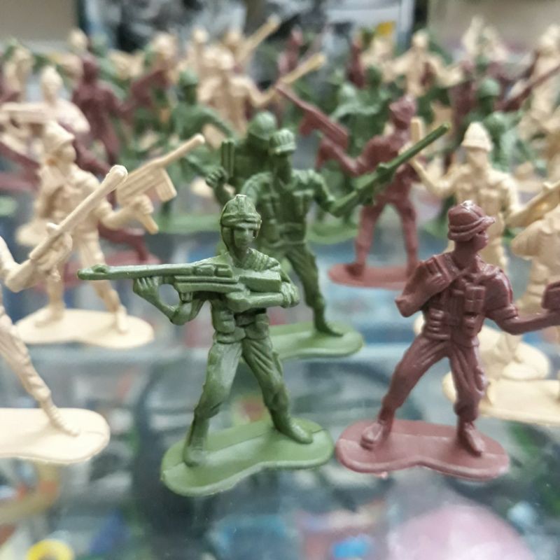 Jual ARMY MEN Mainan Action Figure Military Pasukan Tentara | Shopee Indonesia