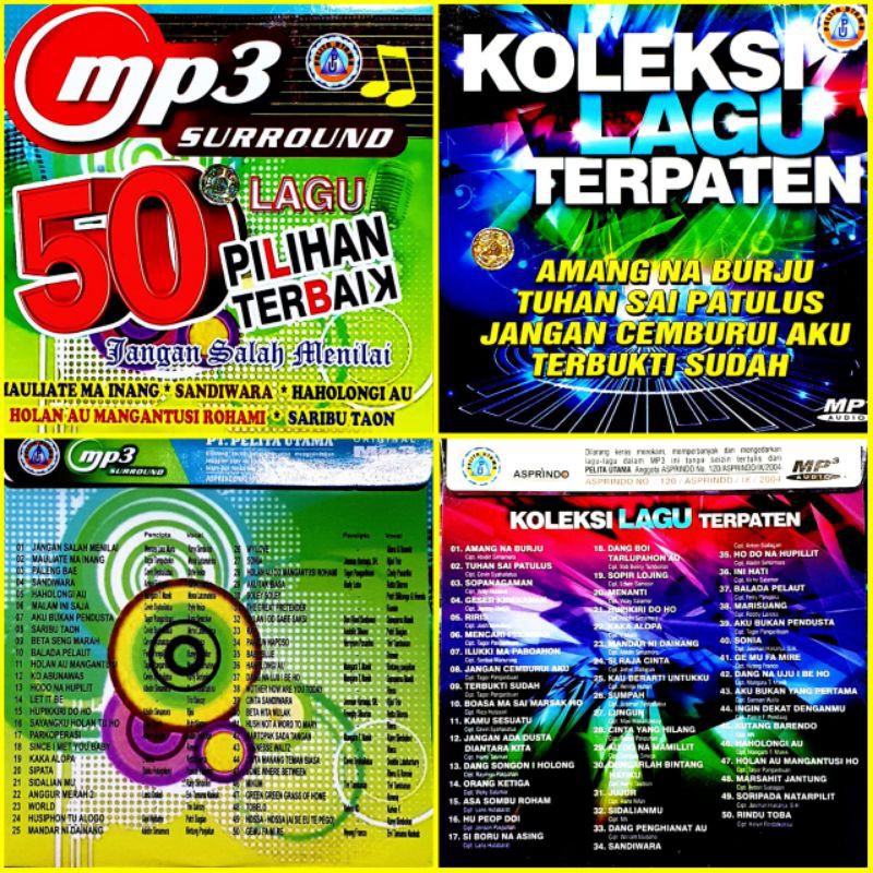 Jual KASET MP3 ORIGINAL LAGU POP BATAK TERLARIS LENGKAP 2 DISC | Shopee Indonesia