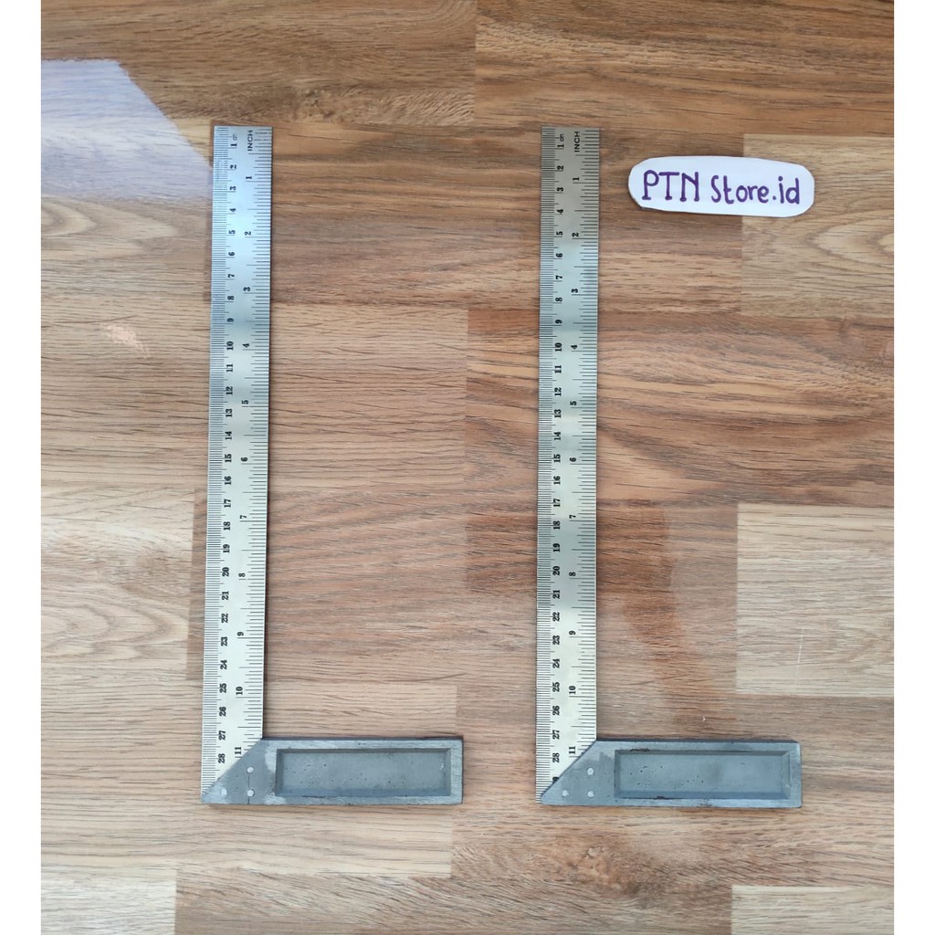 Jual Siku Tukang 12 Inch Stainless Steel Weldom - Penggaris Siku 30 cm ...