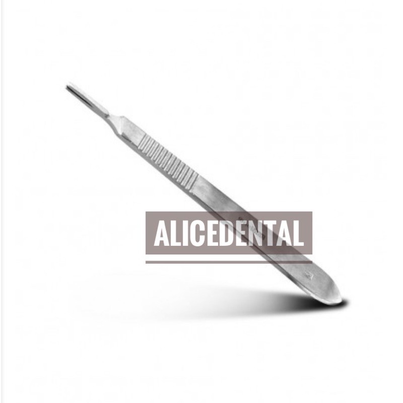 Jual Dental scalpel blade handle no 3 4 gagang bisturi mata pisau gigi ...