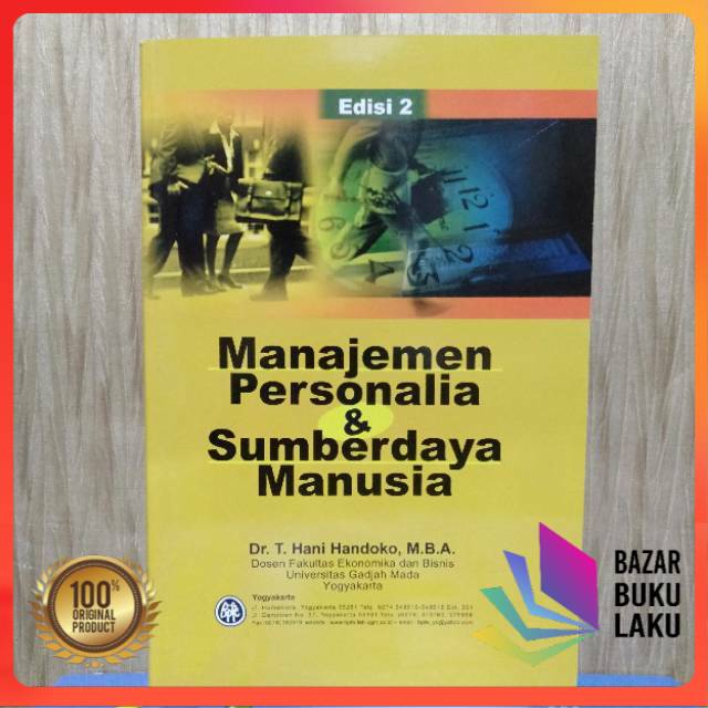 Jual Manajemen Personalia dan Sumberdaya Manusia Hani Handoko | Shopee ...