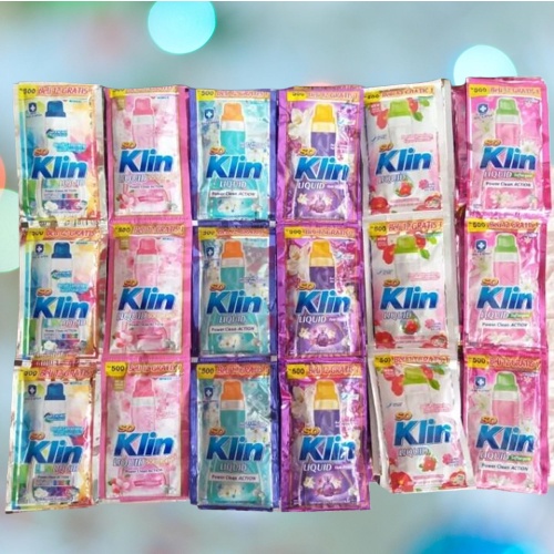Jual Soklin Liquid Deterjen Cair 12 Sachet / So Klin Detergen Cair Renceng | Shopee Indonesia