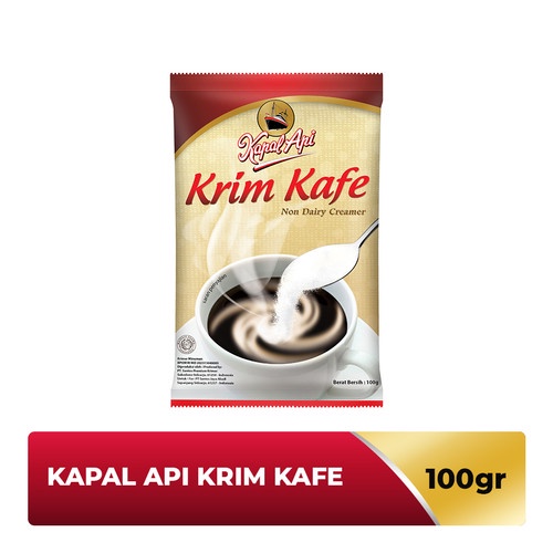 Jual Kapal Api Krim Kafe Non Dairy Creamer Pouch 100gr | Shopee Indonesia