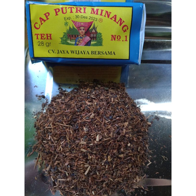 Jual Teh Tubruk Cap Putri Minang Kemasan 28Gram | Shopee Indonesia