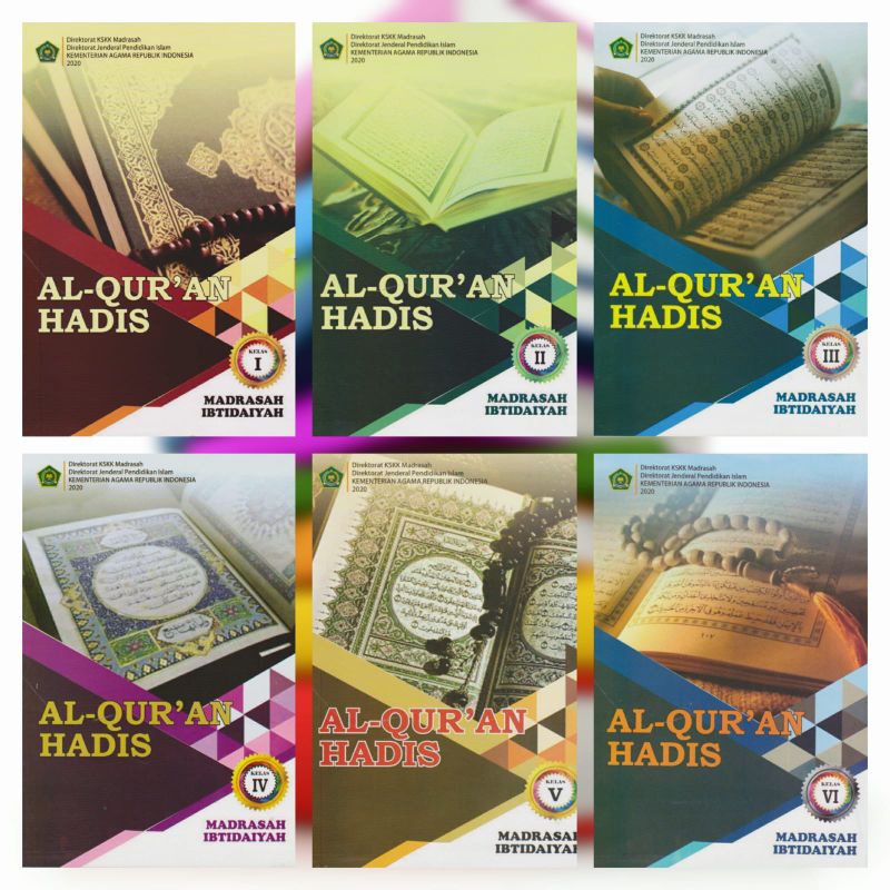 Jual Pelajaran Al Quran Hadist Kelas 1 2 3 4 5 6 Mi K19 Kemenag