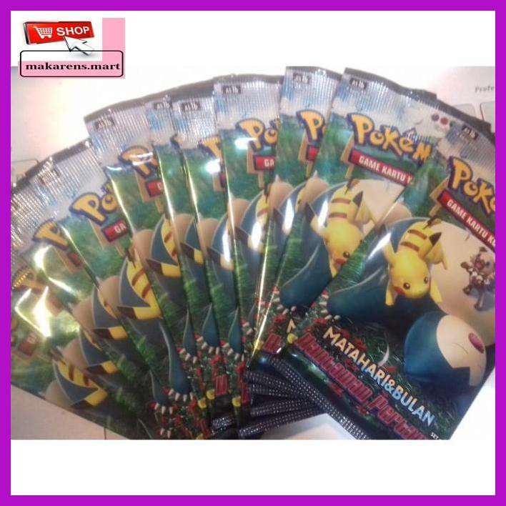 Jual Fd6Dhtt- Pokemon Matahari & Bulan Booster Pack Hantaman Pertama Set B Kartu Ft56Ee5 ...