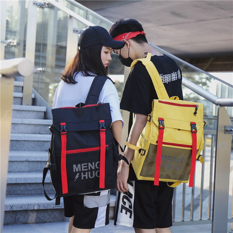 Jual Menghuo Tas ransel punggung pria wanita import - Meng huo backpack ...