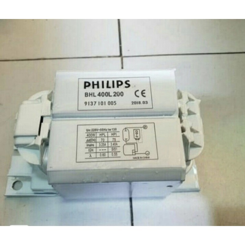 Jual ballast travo HPIT 400w 400 watt travo HPIT 400w ballast Philips ...