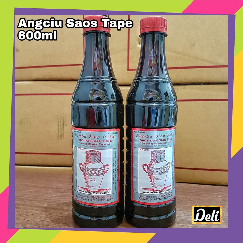Jual Siau Hing Cap Guci Saos Tape 600ml | Shopee Indonesia
