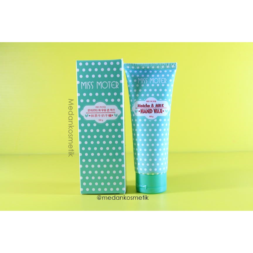 Jual Miss Moter Matcha Milk Hand Wax Gel POM (50gr) | Shopee Indonesia