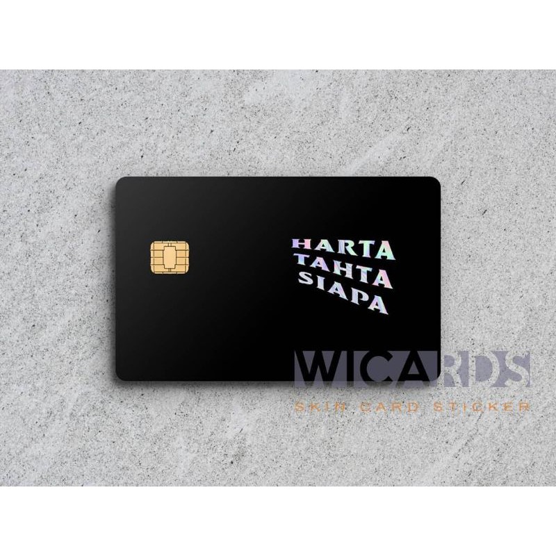 Jual Skin Card Sticker - Harta Tahta Siapa | Shopee Indonesia