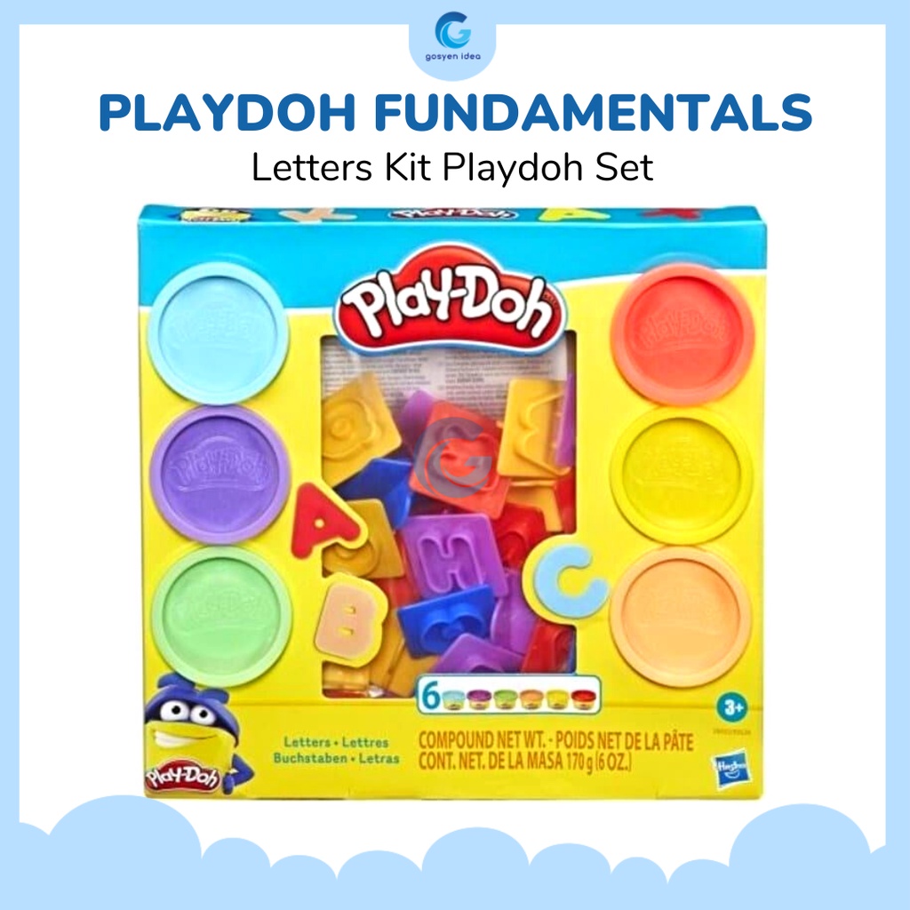 Jual Play-Doh Fundamentals Letters Kit Playdoh Huruf ABC | Shopee Indonesia