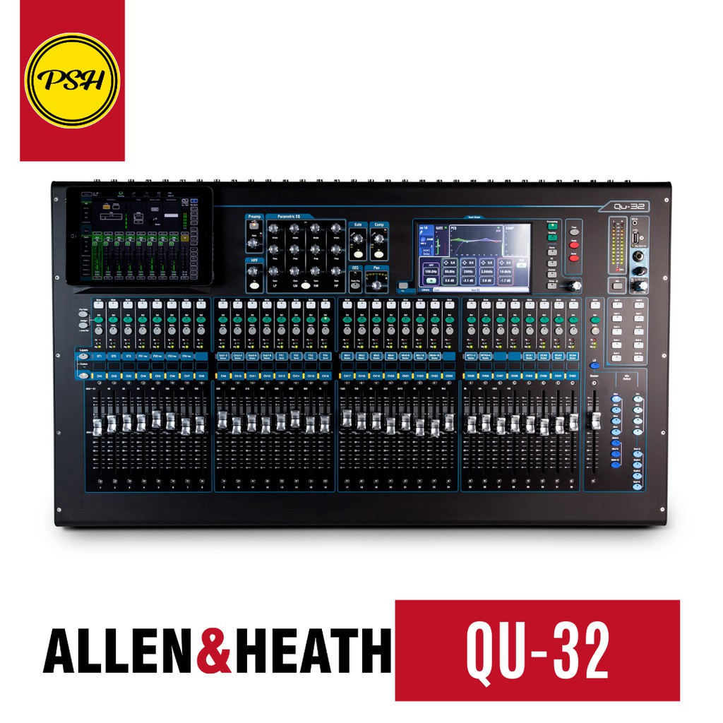 Jual Allen & Heath QU-32 QU32 Mixer Digital 32 Channel Original Mixing ...