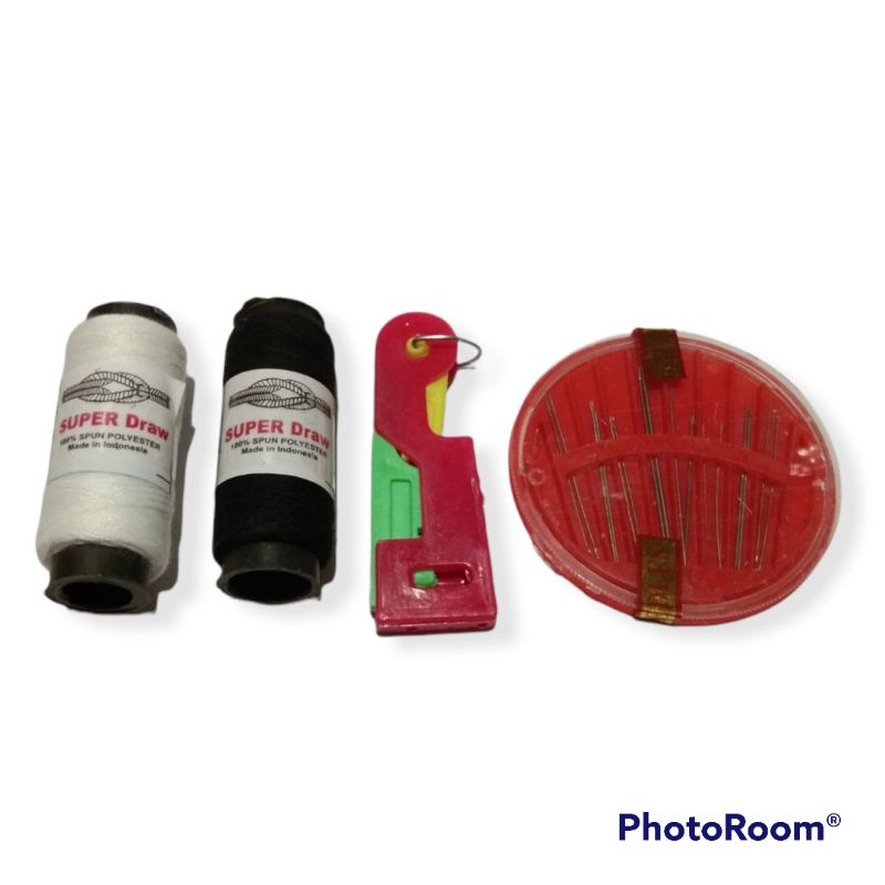 Jual Alat Jahit 1 set - Jarum jahit - Benang Jahit - Alat bantu untuk ...