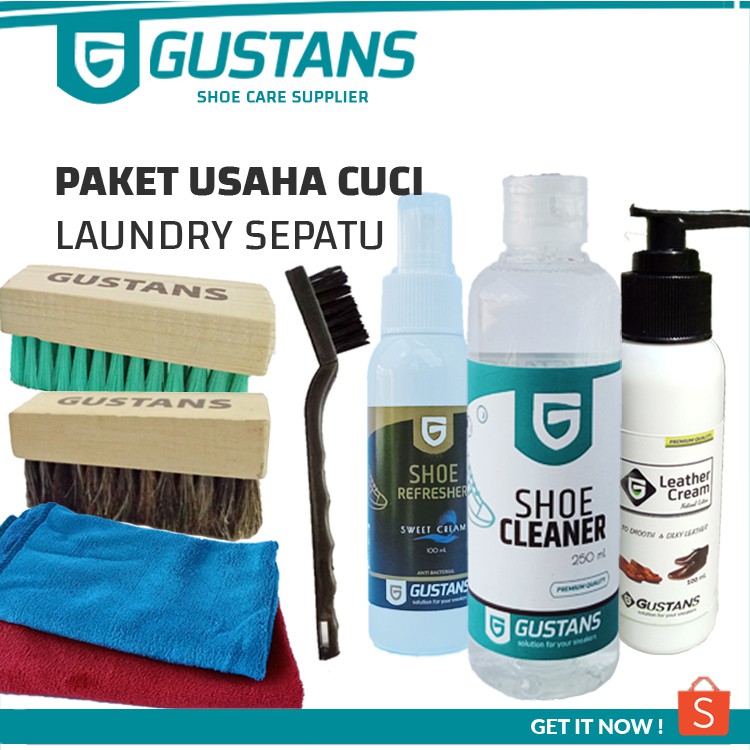 Jual Paket Usaha Laundry Sepatu Komplit Awalan Cuci Sepatu Berkualitas ...