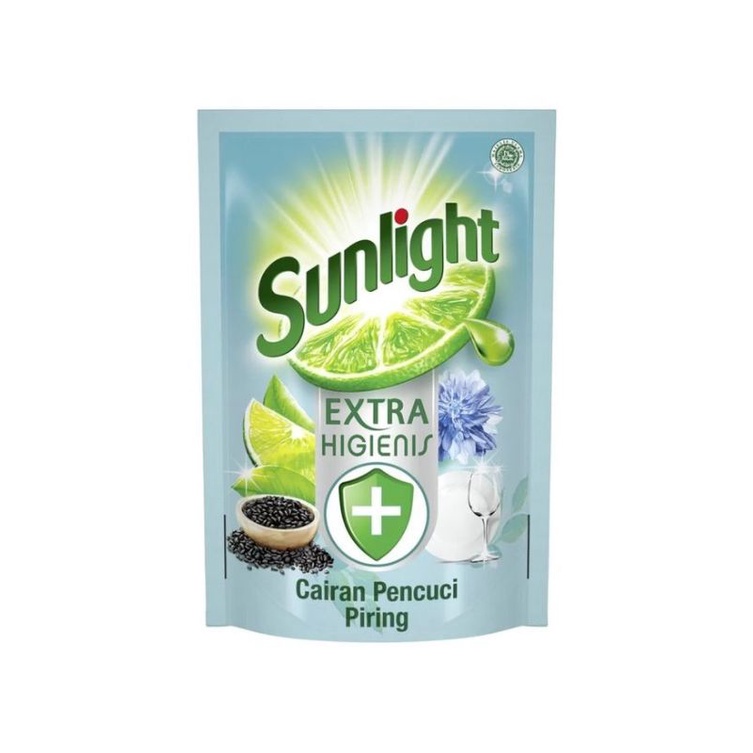 Jual Sunlight Sabun Cuci Piring Refil 755 ml - Jeruk Nipis & Habbatussauda / Anti Bau 755ml ...