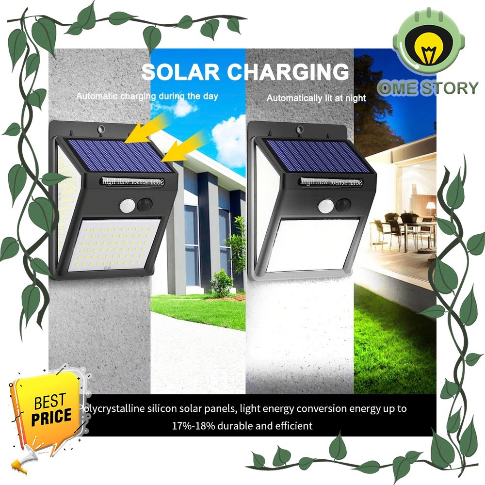 Jual Lampu Taman Outdoor LED Light Sensor Lampu Solar Gerak Motion ...