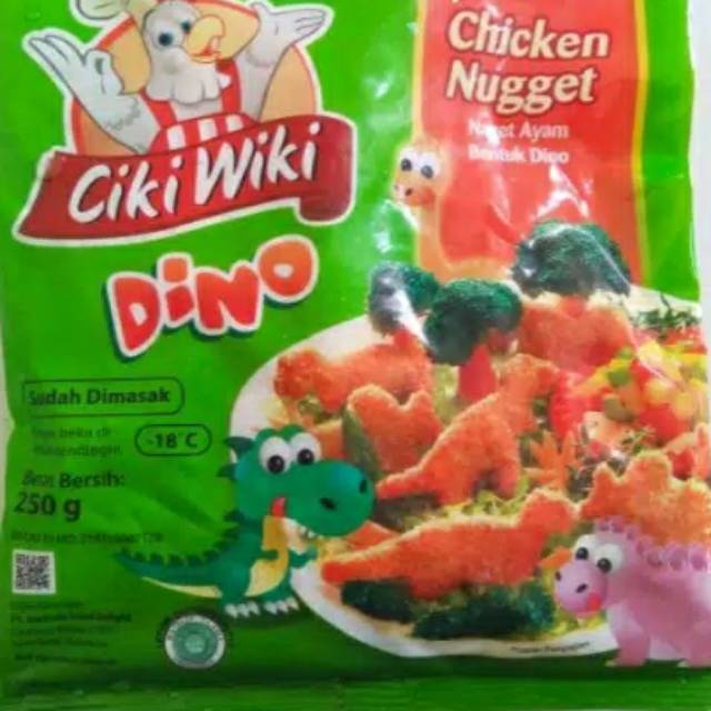 Jual Ciki Wiki Nuget Dino 250 gr | Shopee Indonesia