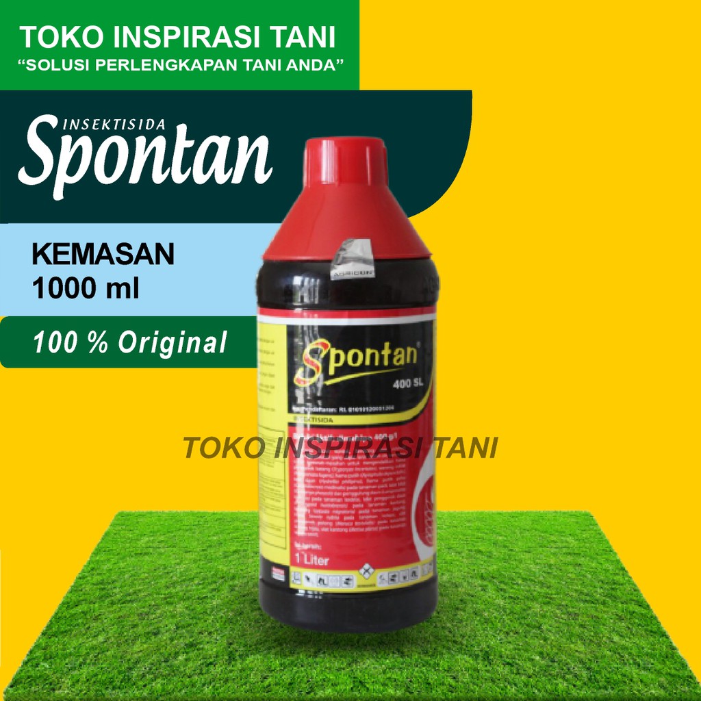 Jual Bisa COD Insektisida Spontan 400SL 1 liter/Spontan 400SL 1 liter ...