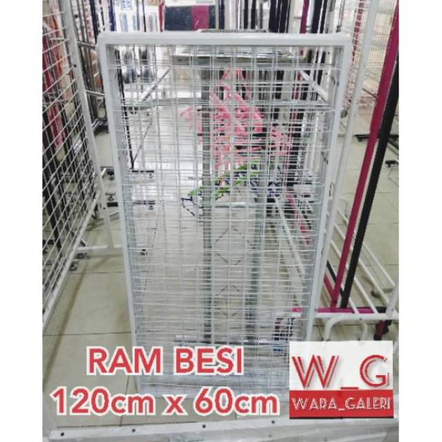 Jual RAM BESI FRAME PAJANGAN GANTUNGAN DINDING DISPLAY TOKO UKURAN ...