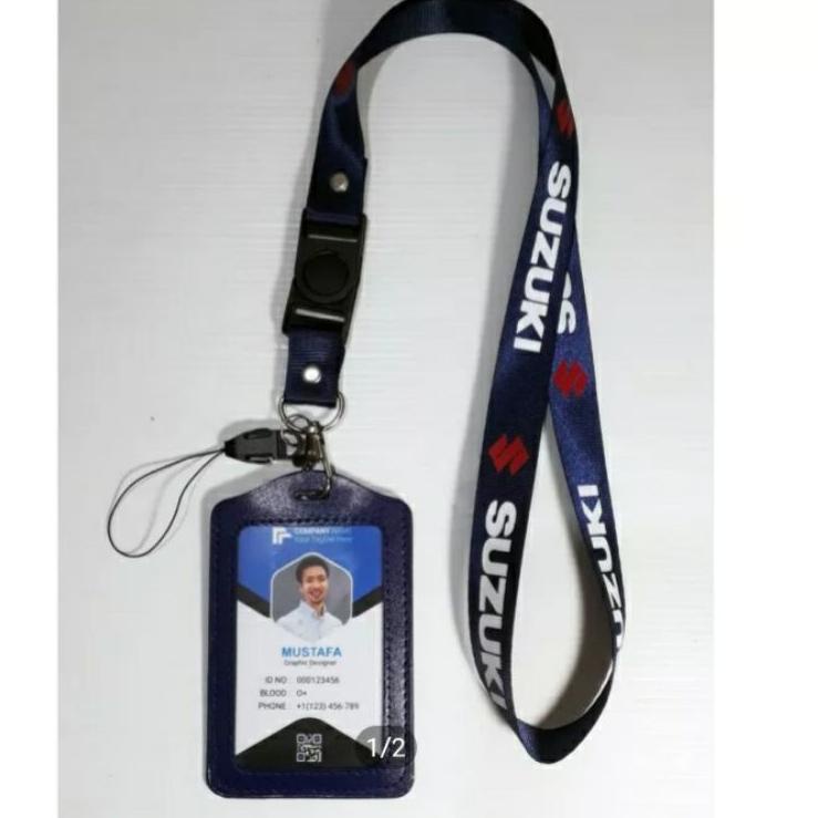Jual Import Terlaris SUZUKI Lanyard ID CARD/Gantungan IDCard (Paket ...