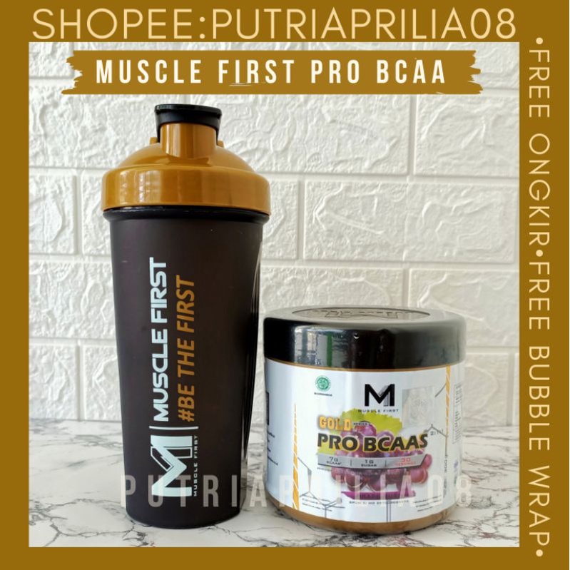 Jual M1 Muscle First Gold Pro Bcaa 300 Gram Bcaa Powder BPOM ORI ...