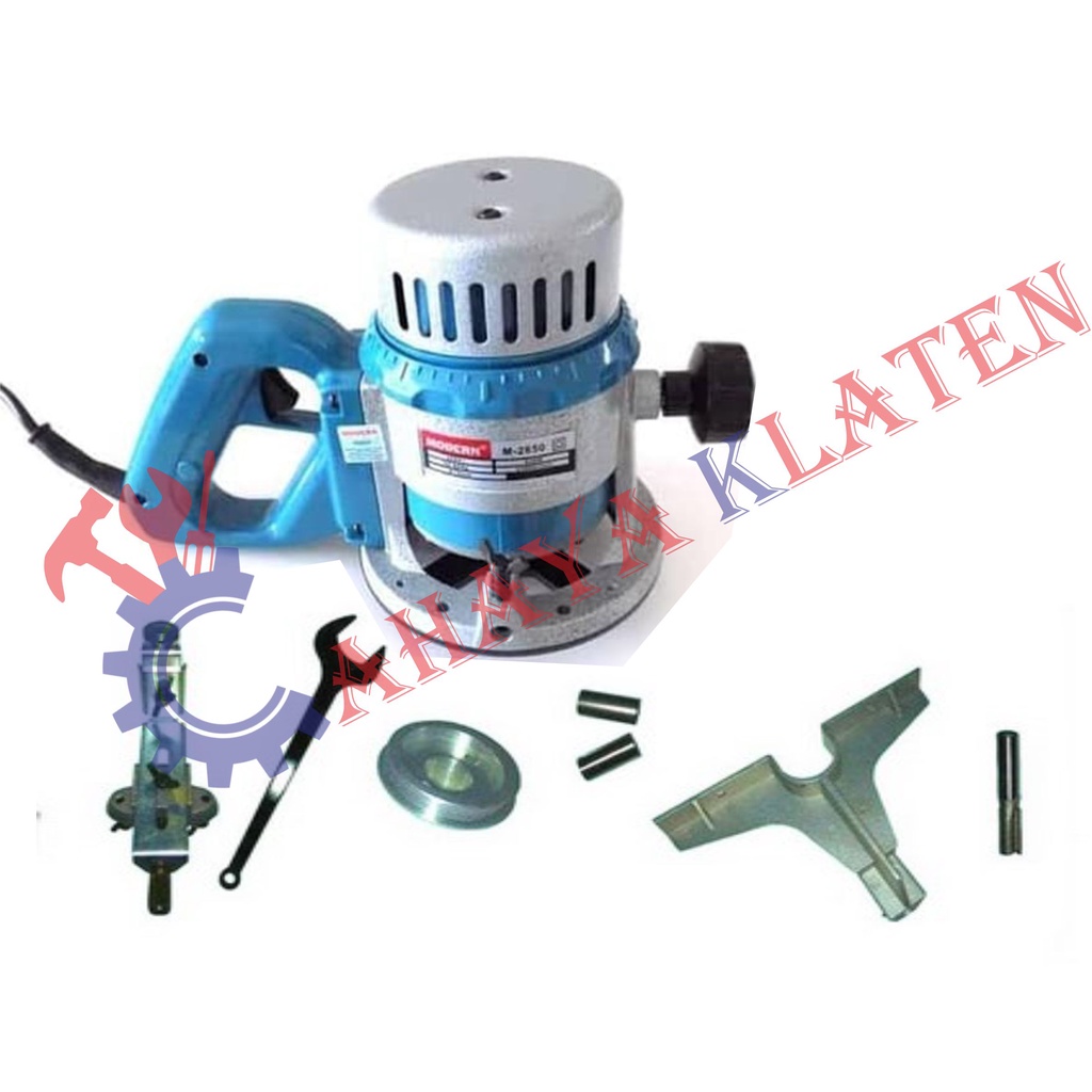 Jual Mesin Profil Besar Router Kayu Wood Trimmer 12mm M-2850 Modern ...