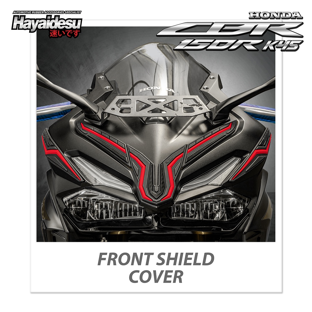 Jual New CBR 150R K45R 2021 Body Protector Front Shield Cover-HAYAIDESU ...